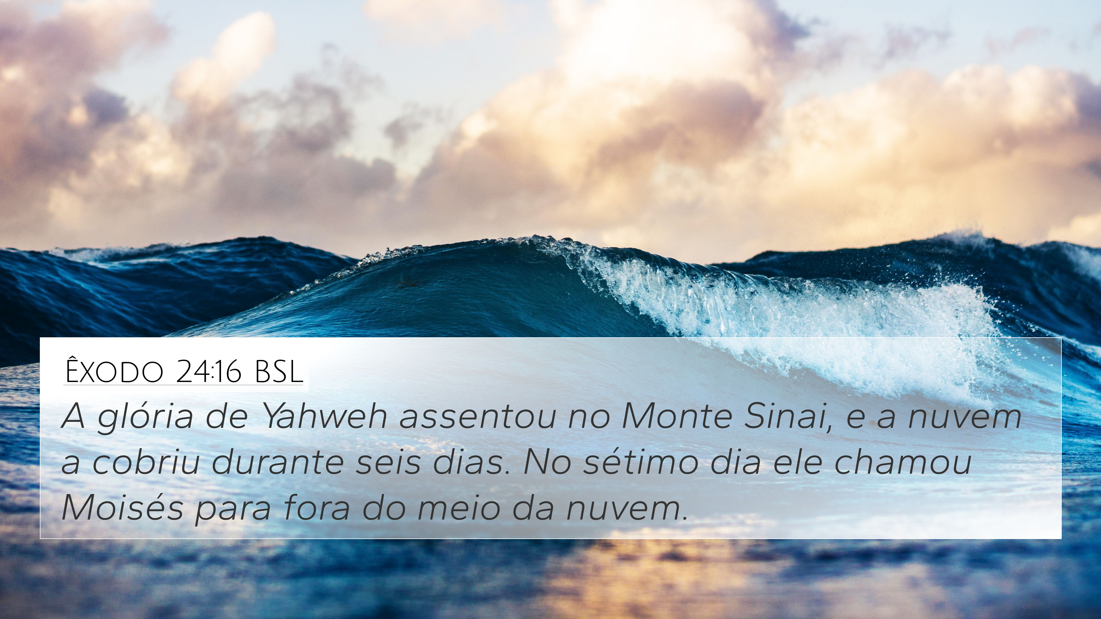 Êxodo 24:16 BSL 4K Wallpaper - A glória de Yahweh assentou no Monte ...
