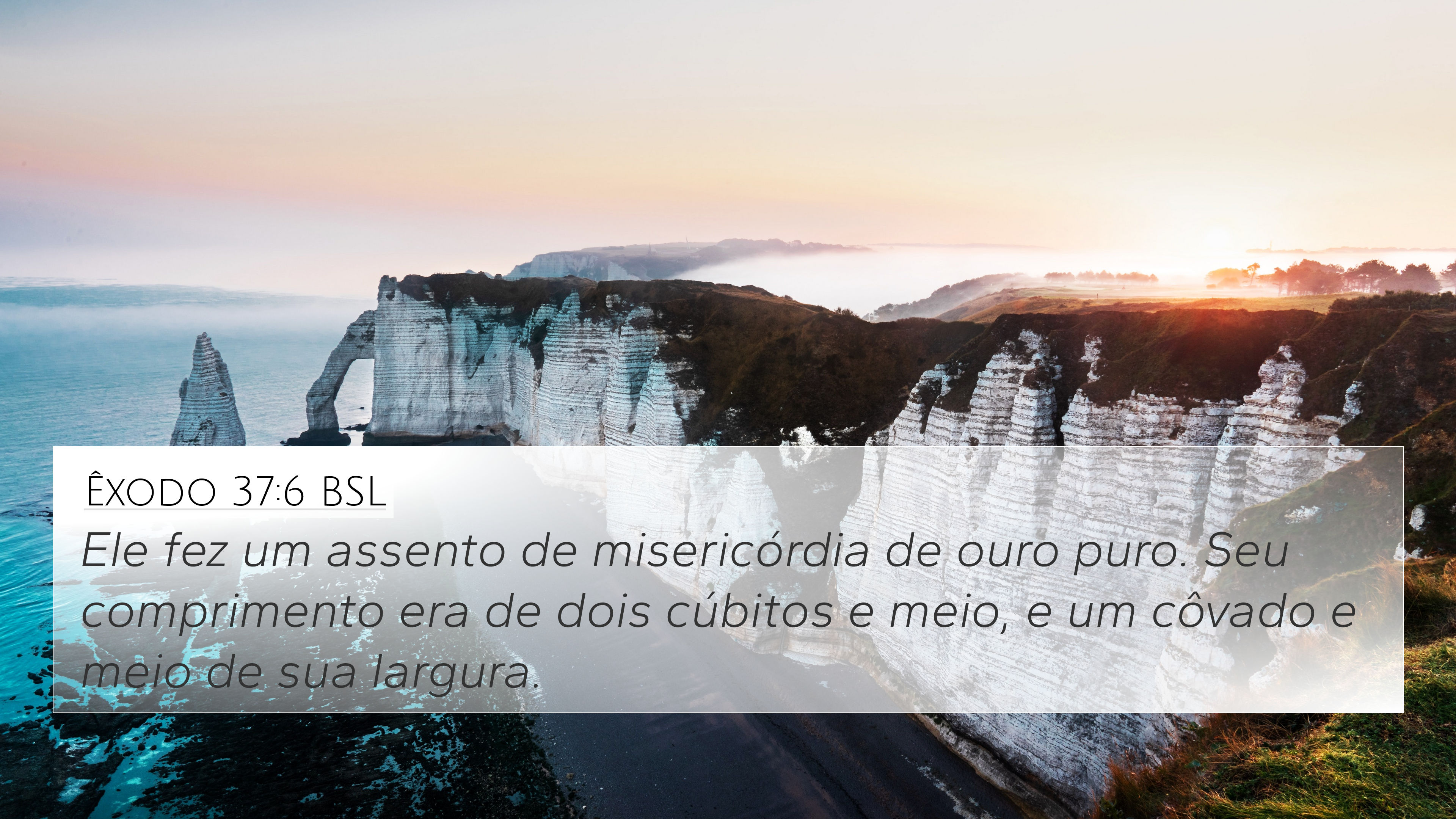 Êxodo 37:6 BSL 4K Wallpaper - Ele fez um assento de misericórdia de ...