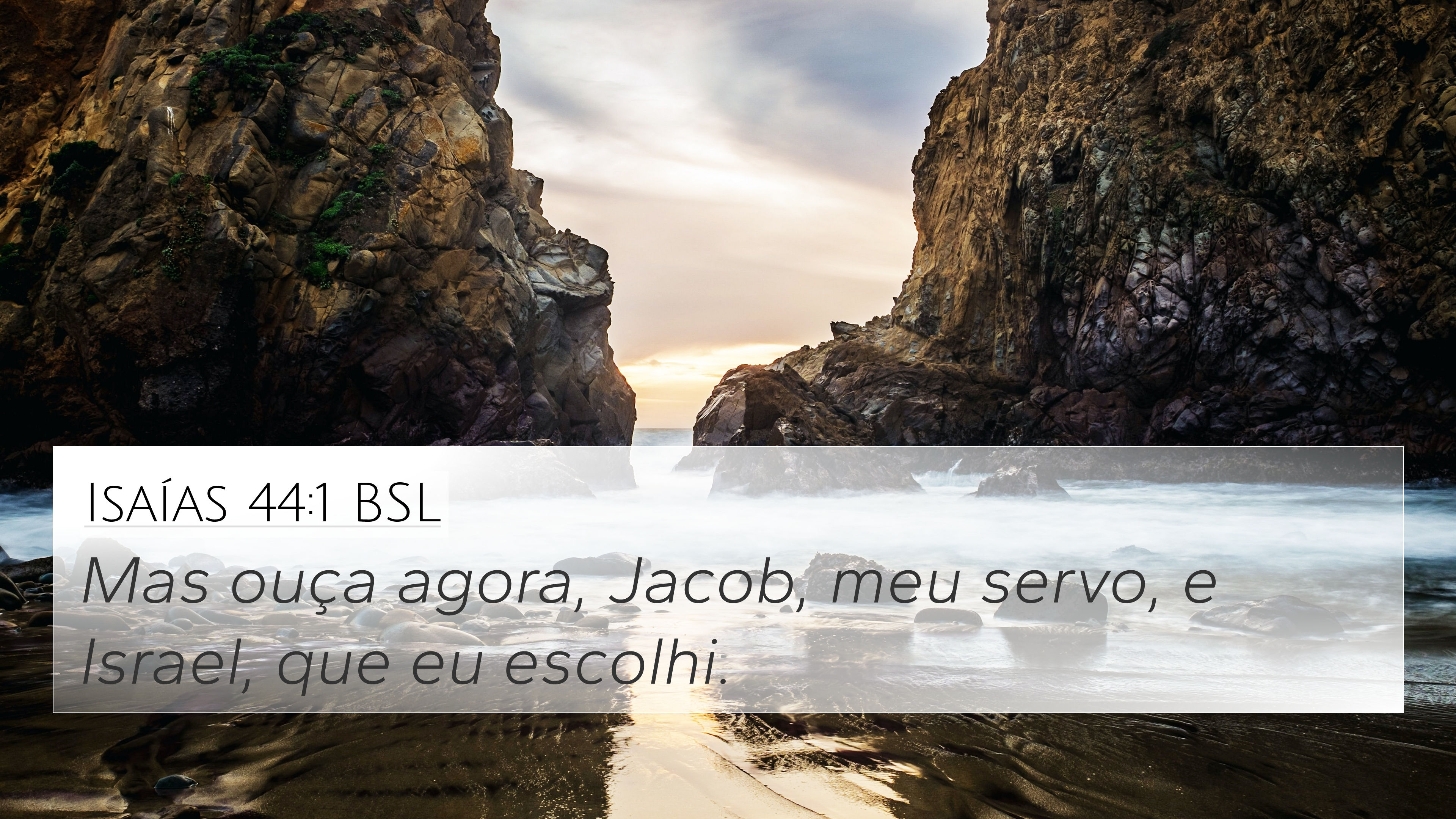 Isaías 44:1 BSL 4K Wallpaper - Mas ouça agora, Jacob, meu servo, e ...