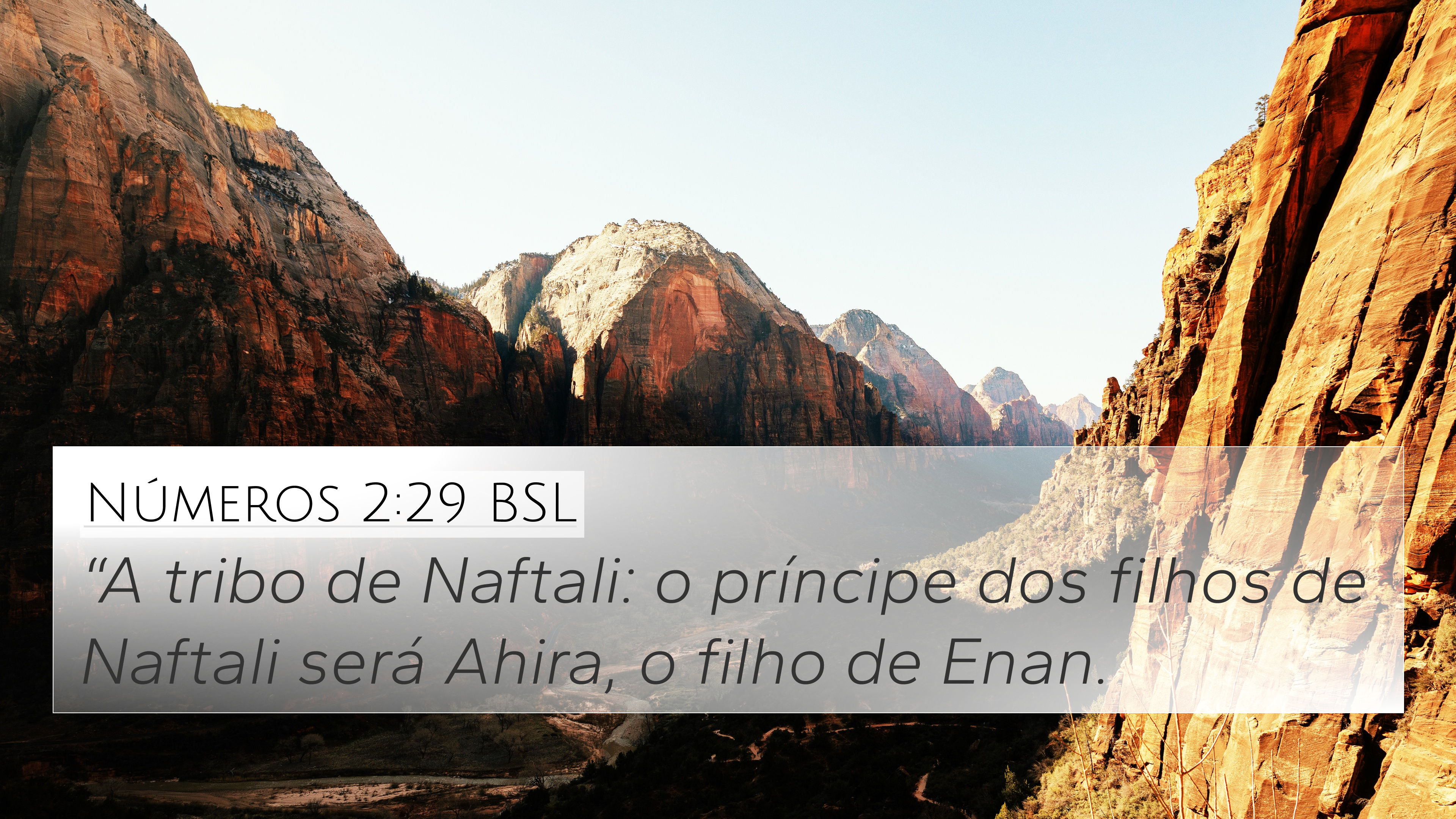 Números 2:29 BSL 4K Wallpaper - “A tribo de Naftali: o príncipe dos ...