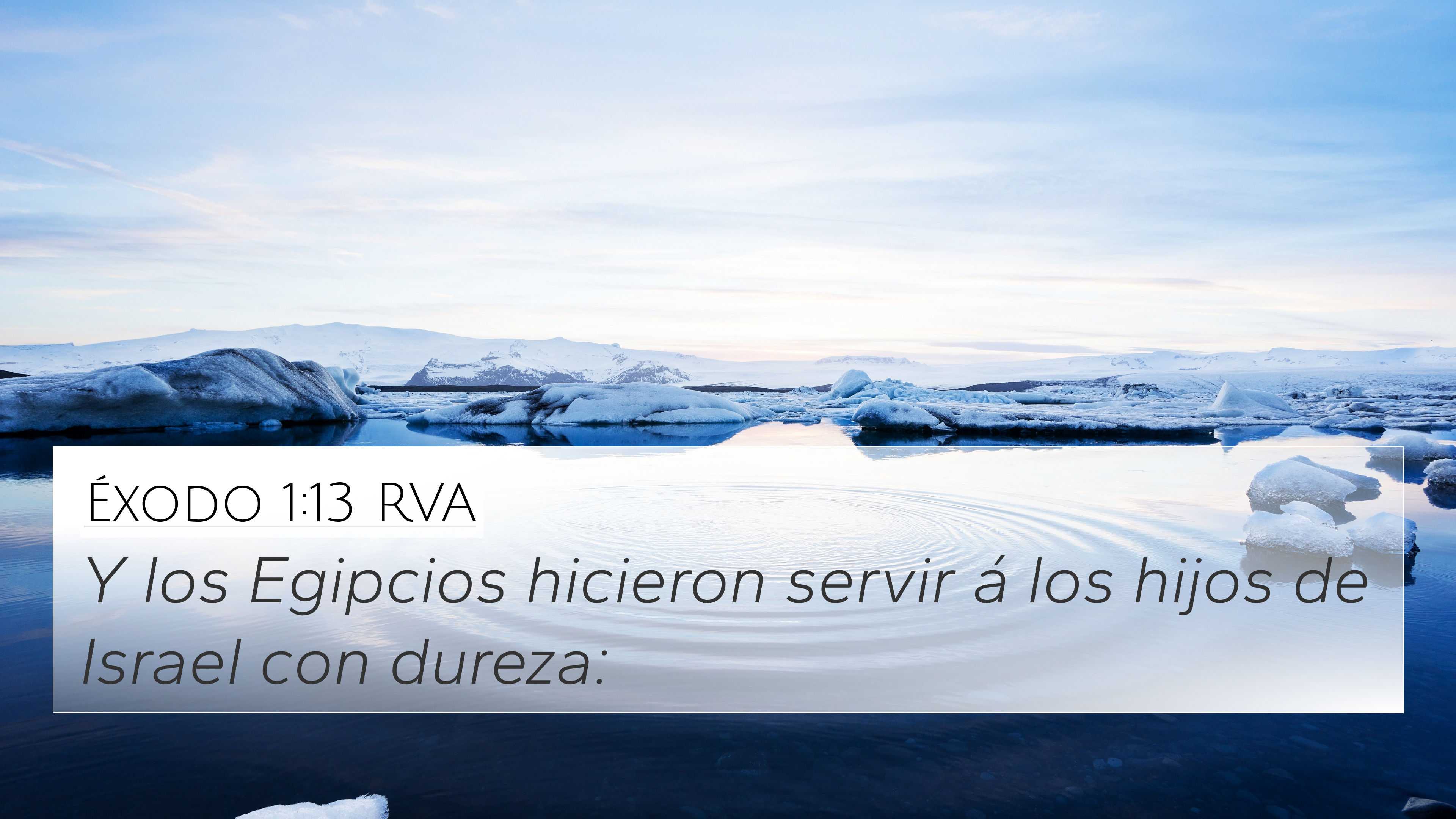 Éxodo 1:13 RVA 4K Wallpaper - Y los Egipcios hicieron servir á los hijos de